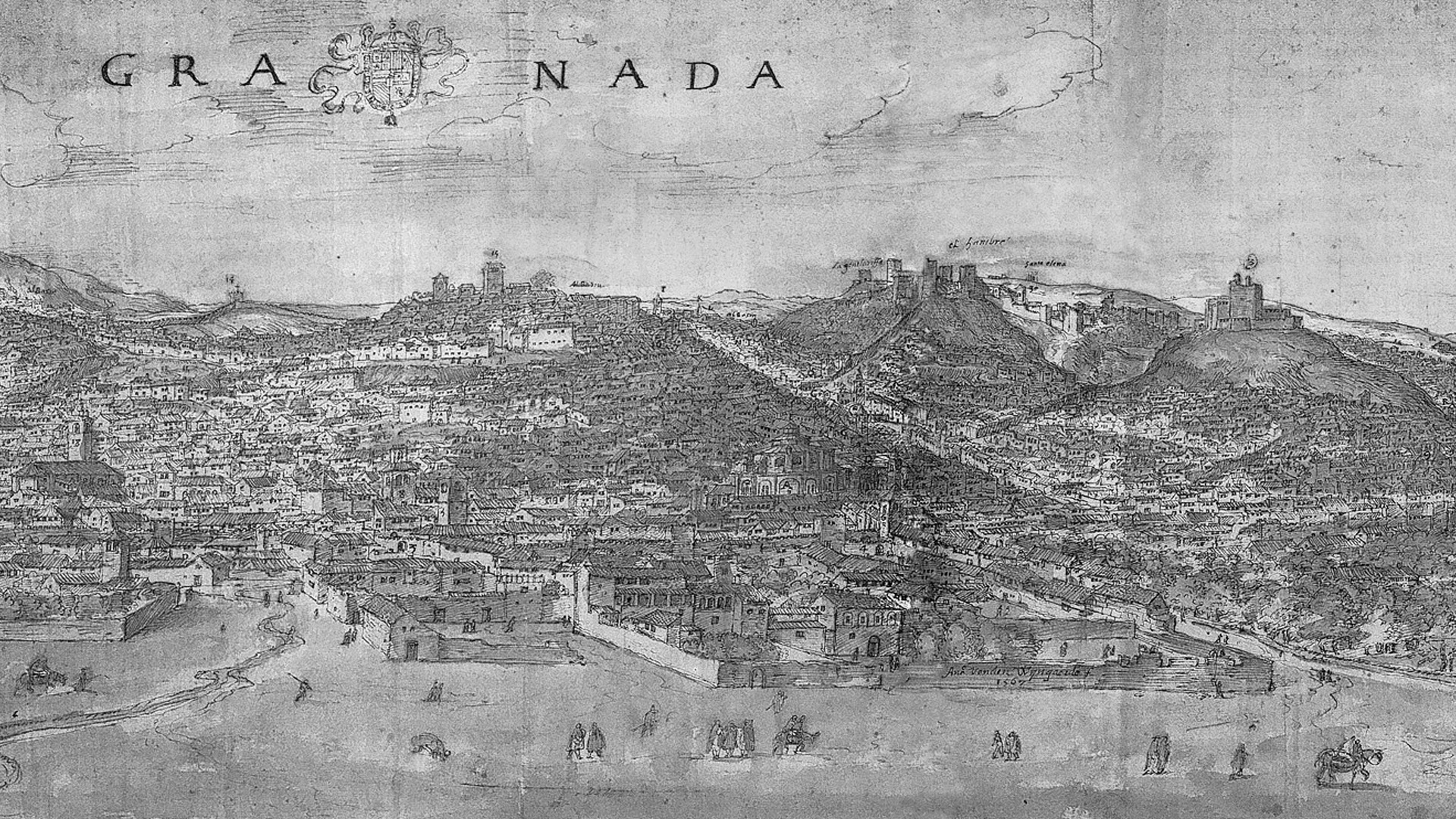 Ciudades españolas en el Siglo de Oro de Felipe II. Ruta corográfica de Anton Van den Wyngaerde ...